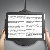 China Desktop Movable Height Adjustable Floor Screen LED Magnifier Acrylic Detachable Switchable Lenses 48 Bright Eye-Care Reading for sale