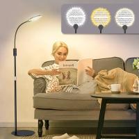 China 360 Degree Rotation LED Magnifier with Large Capacity Battery and 3x+6x Magnification for Reading and Crafts for sale