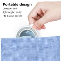 China Foldable LED Magnifying Glass with K9 Optical Lens and Multi-Position Design for Portable Use for sale