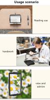 China LED Desktop Magnifying Glass New Launch PMMA Material Horizontal and Vertical Screen Arbitrary Switch Reading Assistant for sale