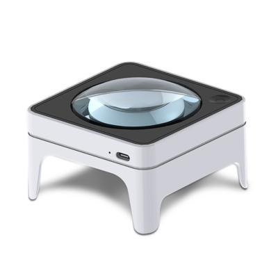 China 3X Magnification K9 Optical LensLed Industrial ABS Detection High Power Dome Magnifier for sale
