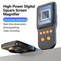 China Digital Square Screen Vision Machine 4 Gear Magnification with Multi-light Source Memory Card Support for sale