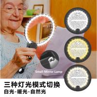 China Handheld LED Magnifier with 3X/5X/8X Magnification and 49 LED Illumination for Reading and Jewelry Appraisal for sale
