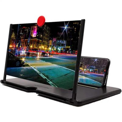 China 3D HD Screen Magnifier Folding Magnifier Portable Magnifying Glass  for for Movies Videos and Gaming for sale