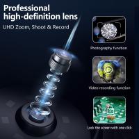 China Portable High-Definition 2.8-Inch Handheld Electronic Microscope Magnifier for Student for sale