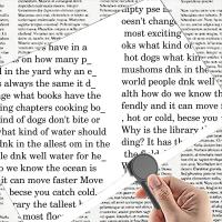 China Easy Use Detachable Magnetic Horizontal Large Lens Magnifier Practical Tool for Elderly Reading for sale