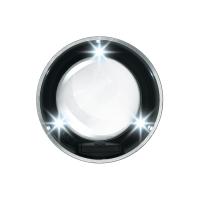China Magnifying Glass with Light Lenses Round Desktop Magnifier Dental Loupes Light for sale