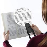 China Hands-Free 3x+6x Neck Wear Large Digital Magnifier for Close Reading and Bookwork for sale
