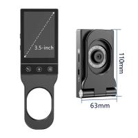 China New Design Foldable High-Power LED Screen Magnifier 3.5-inch Super TFT Lens Photo Video Functions Handheld Pocket Detail for sale
