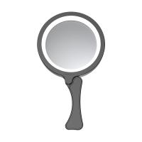 China Portable Handheld LED Magnifier with Hall Sensor White LED Light Source For Reading for sale