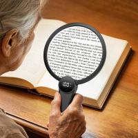China High Clarity Magnifying Glass Offering Wide Field of View and Lightweight Construction for Extended in Scientific Research for sale