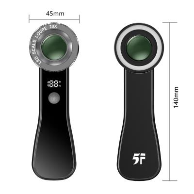 China Magnifying Glass Offering Variable Zoom from 20X to 25X with Optical Components for Professional Inspection and Authentication Tasks for sale