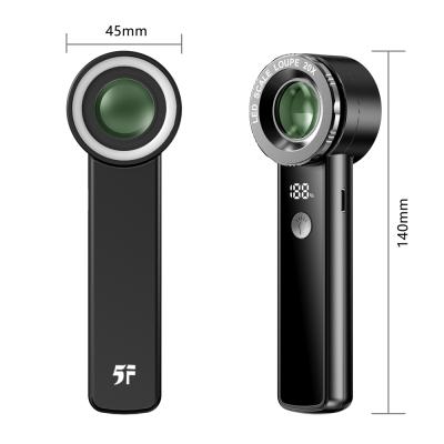 China Magnifying Glass with Zoom Range from 20X to 25X and Visual Battery Indicator Providing Real Time Charge Level Information for sale