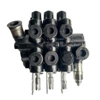 China 3 Spool Hydraulic Control Valve for H2000 CPD10-18 Electric Forklift 11.5kg A65S7-30031 for sale
