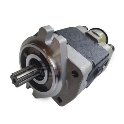 China Forklift Single Stage Tandem Gear Pump FD20-30VT A490BPG 132Z7-10401 H93C7-10001 6 Teeth Left Rotation for sale