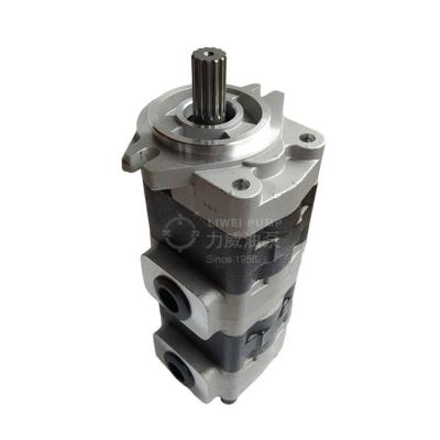 China Forklift High Pressure Tandem Hydraulic Pump 135C7-10021 for FD35-40T8 6BG1 13 Teeth Left Rotation for sale
