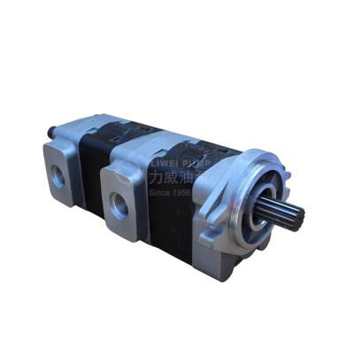 China Two Stage Forklift Hydraulic Pump 13 Teeth Left Rotation for FG35-40N7 FG35-40T8 TB42 124W7-10301 for sale