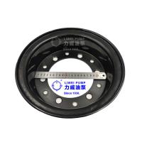 China 6 Hole Forklift Wheel Rim 650x10 for CPCD10-18 Front N163-221002-000 N163-221001-000 for sale