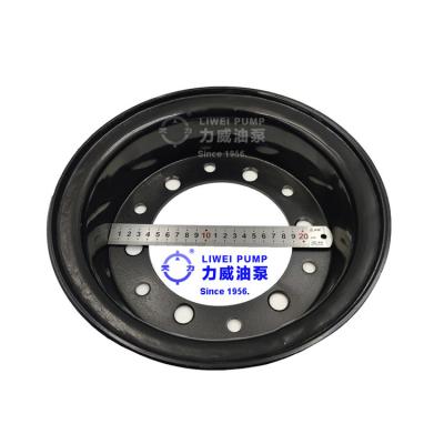 China 6 Hole Forklift Wheel Rim 650x10 for CPCD10-18 Front N163-221002-000 N163-221001-000 for sale