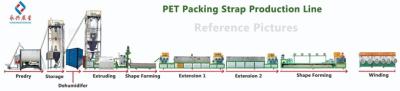 China Customizable And Versatile PET Strap Production Line For Strap Width 9-32mm for sale