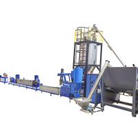 China 0.4-1.5mm PET Strapping Band Extrusion Line Single Screw for sale