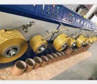 China Semi Automatic Double Station PP Strapping Band Winding Machine for sale