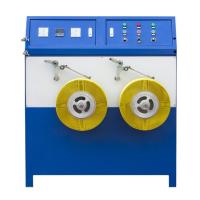 China Semi Automatic Strapping Band Winding Machine Double Station High Speed for sale
