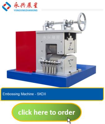 China PP PET Straps Embossing Machine Automatic For Plastic Forming Machine for sale