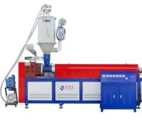 China Automatic Double Screw Plastic Making Machine With 2 Lines Plastic Reel for sale