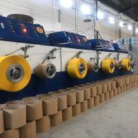 China Fully Automatic 4 Lines 250 KG/H PP Sandwich Strap Manufacturing Machine for sale
