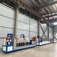 China 5-19mm Strap Width Size Plastic Strap Making Machine with Single Screw Design and 380V Voltage for sale