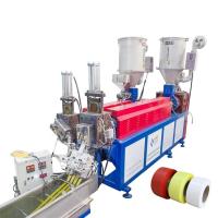 China Plastic PP Strap Production Line Twin Screw 9mm for sale