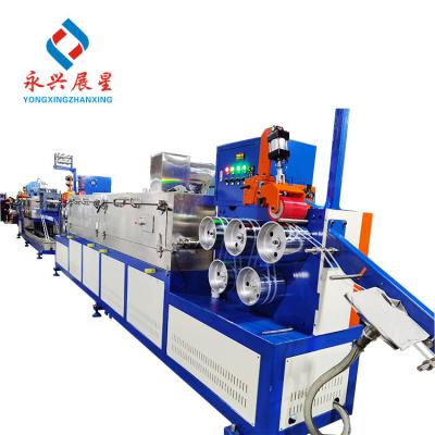 China Fully Automatic Double-screw PP Strap Band Extrusion Line with 60KW Power for High-Performance Plastic Processing for sale
