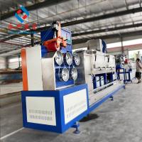 China 60KW Double-Screw PP Strap Production Line with 38CrMoALA Screw for High-Performance Strapping Band Extrusion for sale