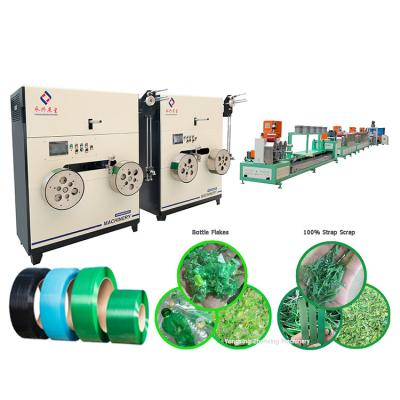 China Automatic PET Strap Making Machine for Fast and Electric Driven Production for sale