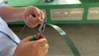 China High Accuracy PET Packing Belt Making Machine Single Screw for sale
