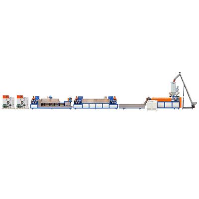 China Efficiency Single Screw Extruder PP Strap Making Machine For Food Packaging for sale