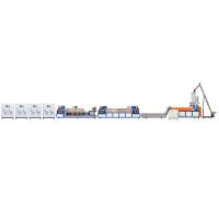 China 0.4-1.2mm PP Packing Strap Making Machine Double Screw Extrusion Production Line for sale