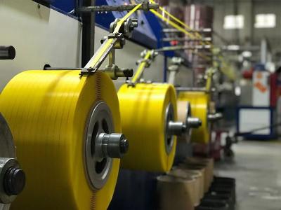 China Smooth and Precise PP Strap Band Winder for Lightweight Production Line for sale