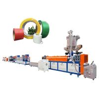 China Fully Automatic High-accuracy Double-screw PP Strap Making Machine for PP Strap Production Line for sale