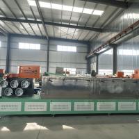 China PET Strap Making Machine Featuring Complete Production Line from Pre drying to Winding with Traction Stretching and Embossing Steps for sale