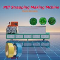 China PET Packging Straps Making Machine Capacity 200-350Kg/hr Banding/Belt Production line for sale