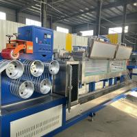 China 60KW Double-Screw Fully Automatic PP Strap Band Extrusion Line for High-Accuracy Packaging for sale