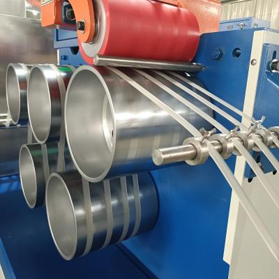 China High Productivity Single-screw PP Strap Production Line with 100-800 KG/H Capacity for Industrial Packaging for sale