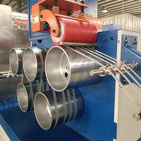 China Single-screw PP Strap Making Machine with High Productivity Full Automatic Operation for 5-19 Mm Strap Width for sale