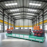 China High Productivity PET Straps Band Production Line with 800 KG/H PET Strap Making Machine and Twin-screw Design for sale