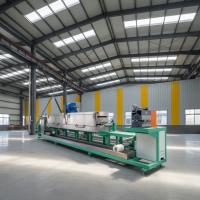 China High Productivity PET Strapping Band Extruder Machinery with 800 KG/H Capacity and Single-Screw Design for Automation for sale