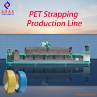 China Automatic High Accuracy PET Strapping Tape Production Line with Customizable Width 9-32mm PET Extrusion Machine for sale
