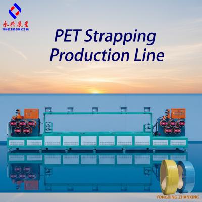 China Pet Plastic Strapping Pet Strapping Machine Polyerster Strapping Band Making Machine CE ISO Pet Strap Line for sale