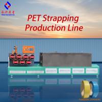 China 9mm High-accuracy Automatic PET Strap Making Machine for Lighter Weight PET Strap Production Line for sale